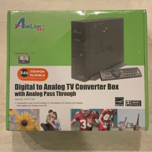 Airlink | Other | Airlink 1 Digital To Analog Tv Converter Box With ...